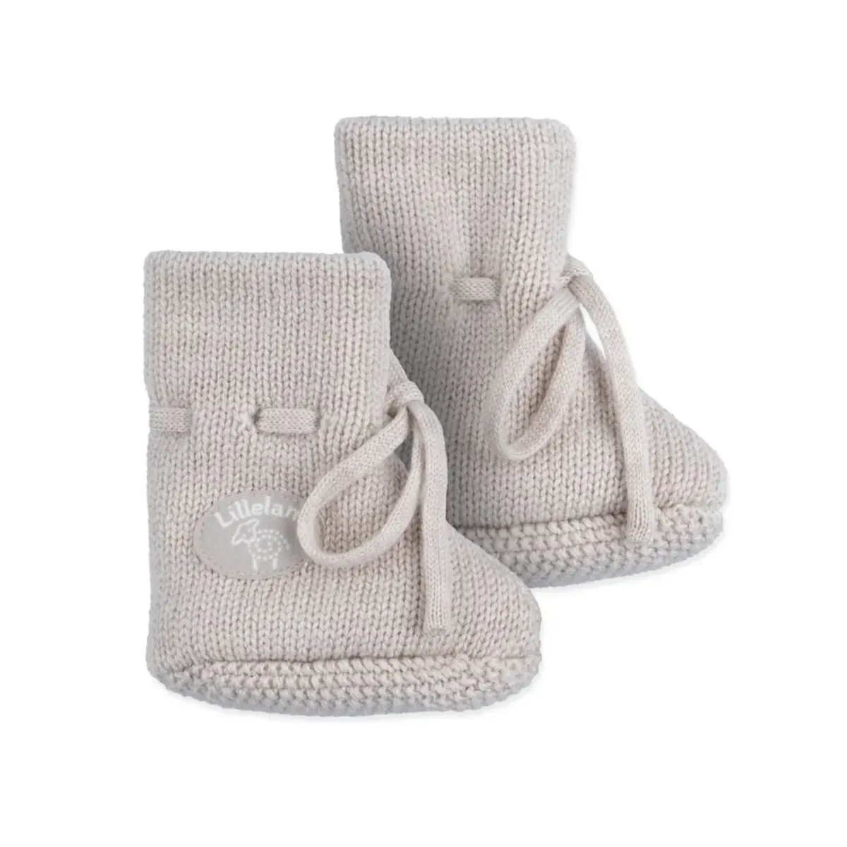 Lillelam - Tøfler Ull Classic Lys Beige - Guttelus.no